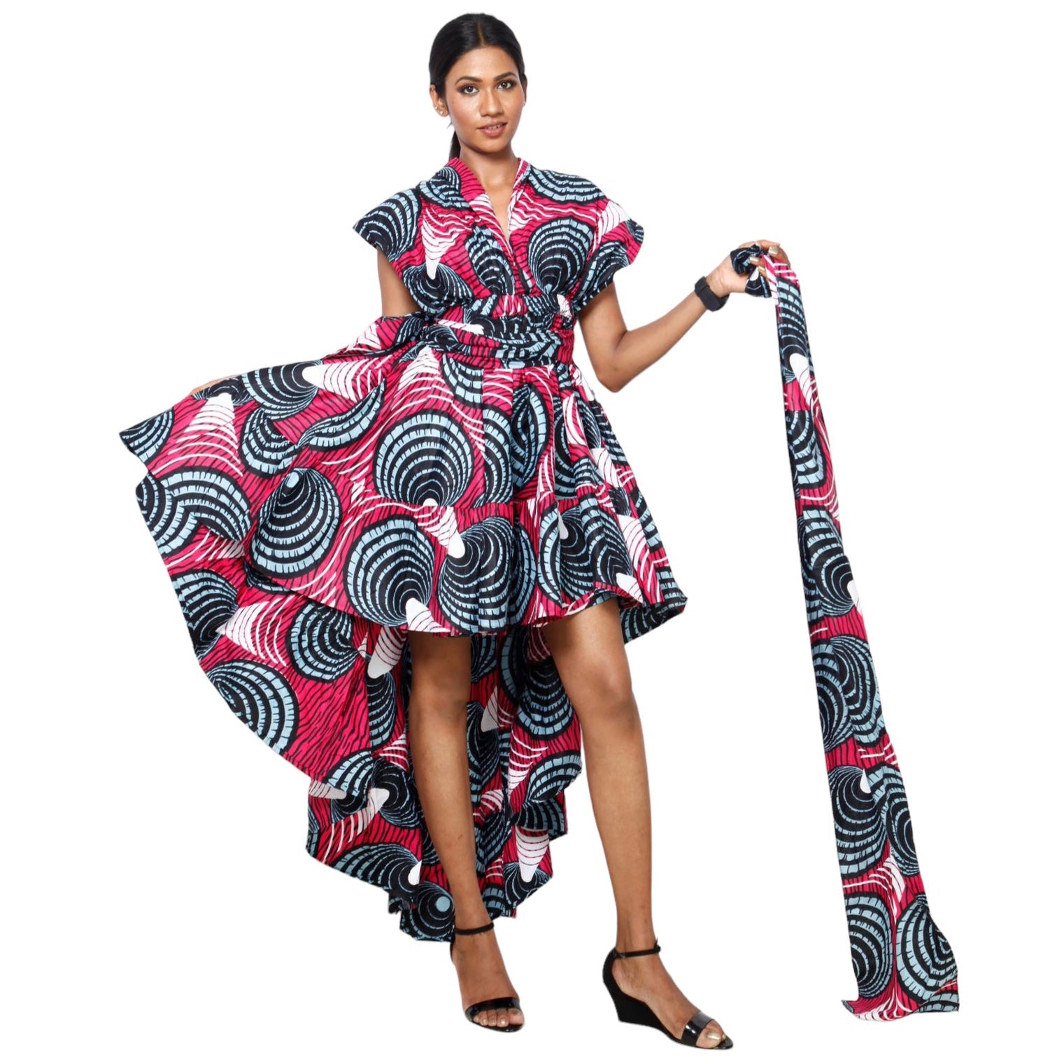 Multi-Wear Women's Skirt/Dress Versatile Style -- FI-3136 – African-Stars
