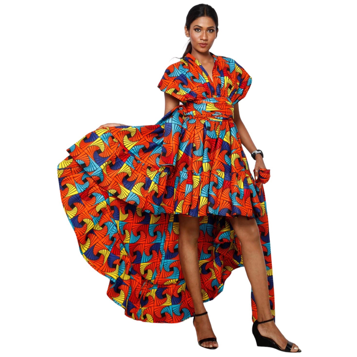 Multi-Wear Women's Skirt/Dress Versatile Style -- FI-3136 – African-Stars