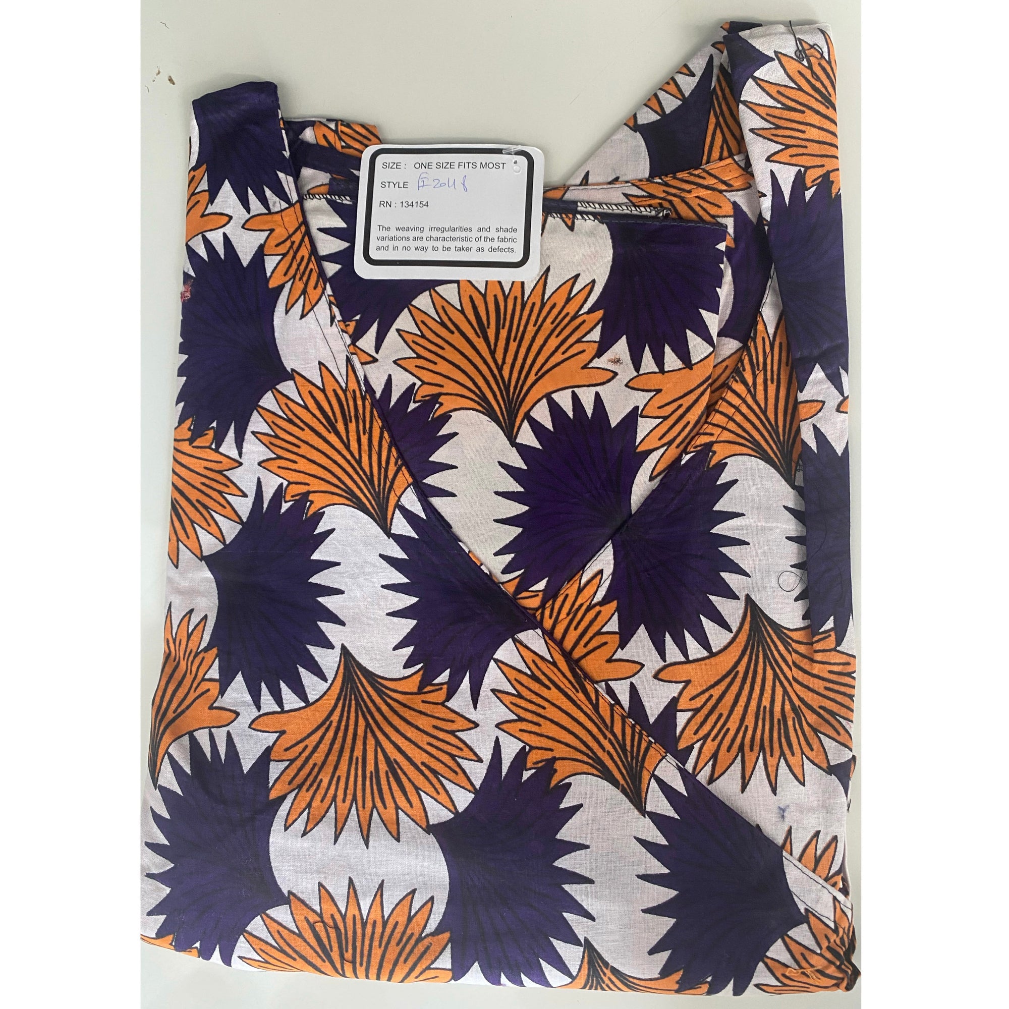 Women's African Ruffle Sleeve Wrap Blouse with Tie Waist – African-Stars